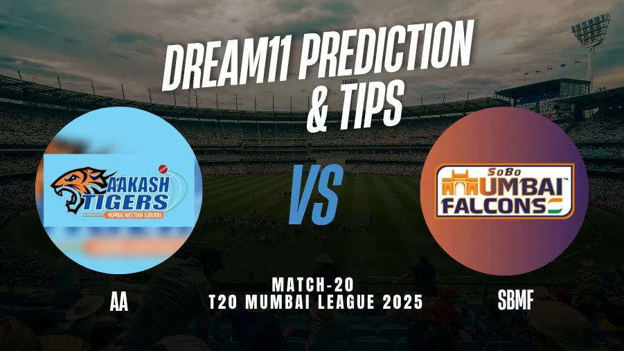 AT vs SBMF Dream11 Prediction | Match 20, T20 Mumbai League 2025